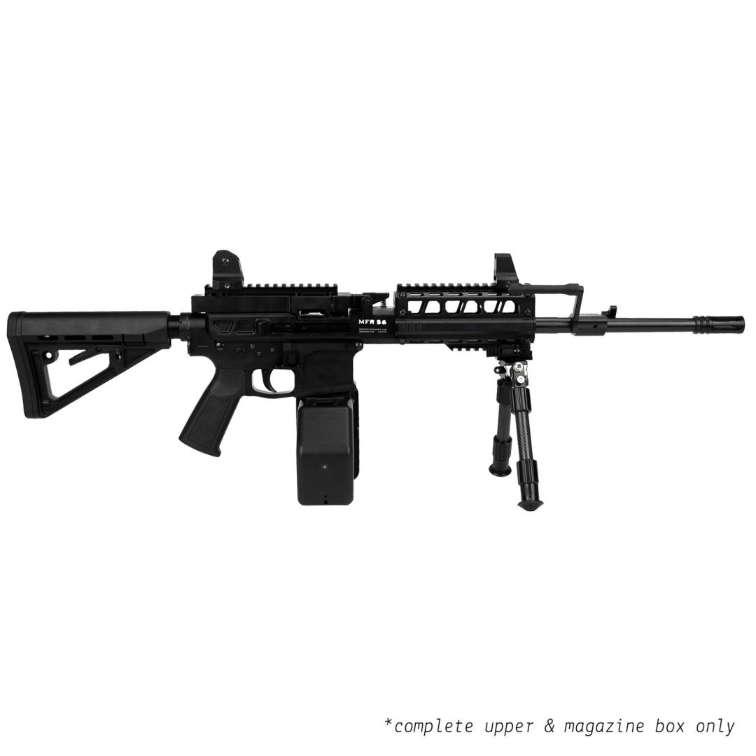 MFR 56 BELT FED UPPER // BLACK - Cloak Industries